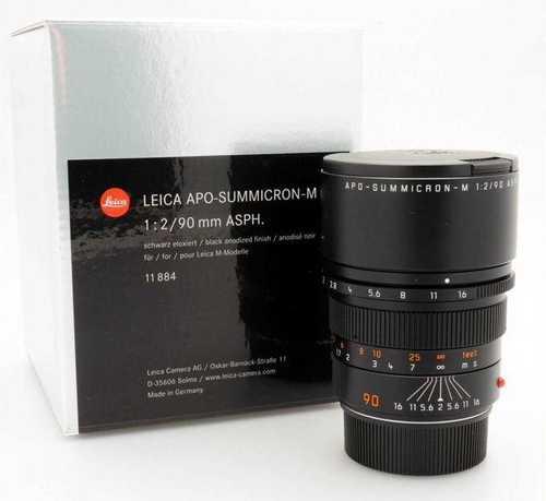 Leica APO-Summicron-M 90mm f/2 asph black