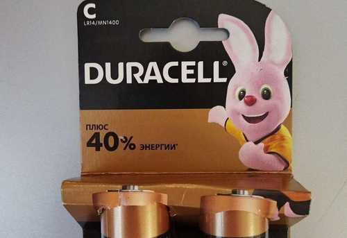 Батарейки duracell С LR14/MN1400