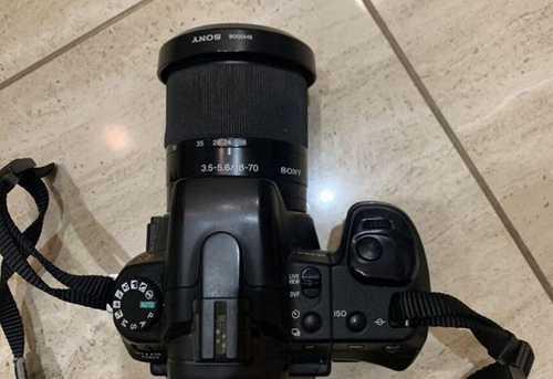 Зеркальный фотоаппарат sony а350