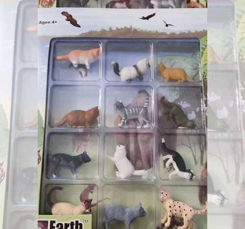 Набор миниатюр животных новый в коробке