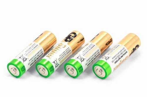 Батарейки пальчиковые GP LR06 (AA) Super Alkaline