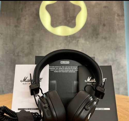 Беспроводные наушники marshall major 5 black