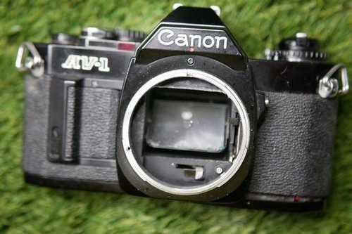 Шикарный canon AV1 пленочная зеркалка