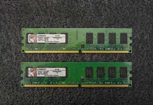 DDR2 2x2gb 800mhz 2rank CL6-6-6-18 Kingston