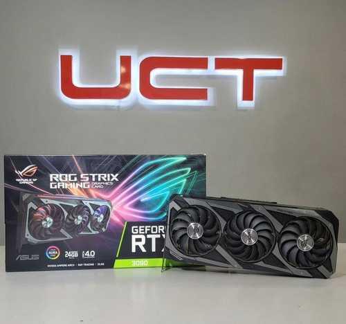 Видеокарта asus RTX 3090 ROG Strix OC Edition 24Gb