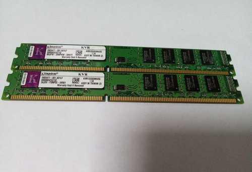 Два модули памяти DDR 3 по 2gb комплект