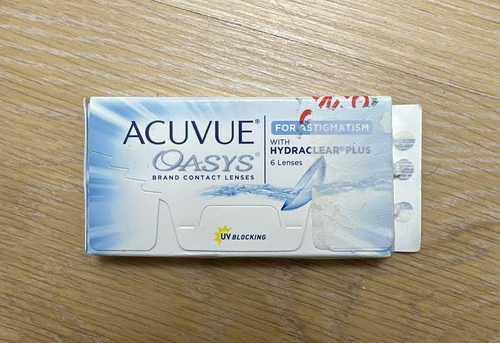 Линзы контактные Acuvue oasys for astigmatism -3,5