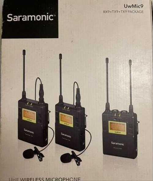 Радиосистема Saramonic UwMic9 RX9+TX9+ TX9