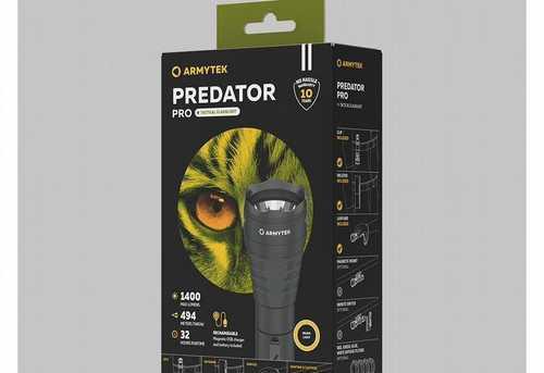 Armytek Predator Pro Magnet USB теплый свет