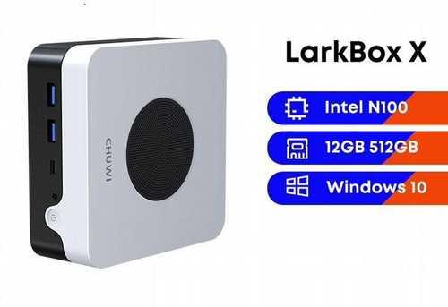 Пк chuwi LarkBox X, Intel N100 12 Гб DDR5 512 гб S