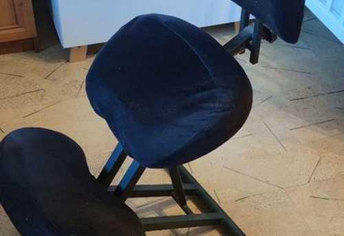 Коленный стул со спинкой "Олимп"