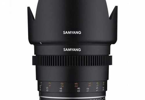 Samyang 50mm T1.5 vdslr MK2 для Canon EF