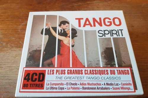 Набор фирменных CD Tango Spirit (4 CD) новый