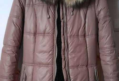 Пальто женское зимнее 42 размер, пр-во Беларусь
