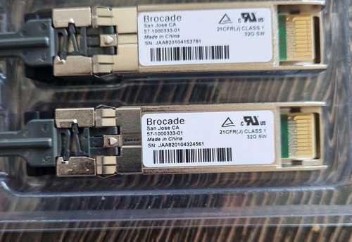 Brocade 32G Fiber Channel SFP28 LC SMF модуль