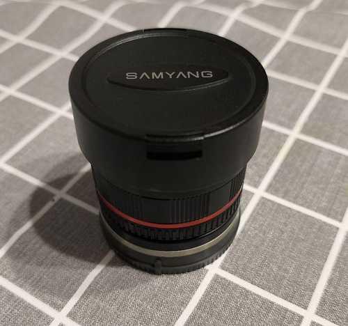 Объектив Samyang 8mm fish eye