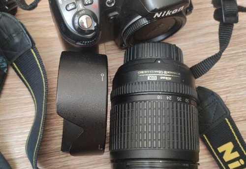 Зеркальный фотоаппарат nikon d80 +kit