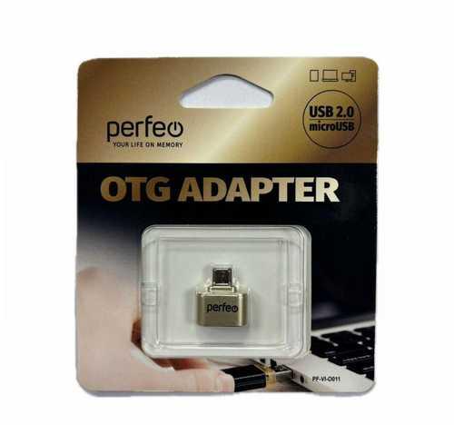 OTG переходник микро-флешкарт USB