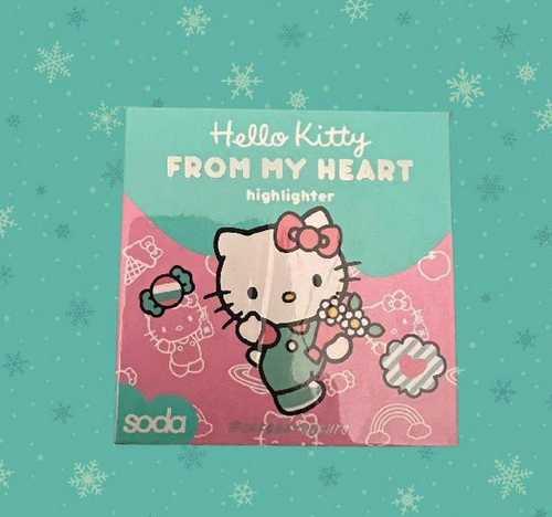 Хайлайтер soda hello kitty (хеллоу китти)