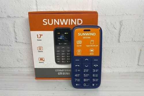 Телефон SunWind citi S1701 Blue(Бекетова18)