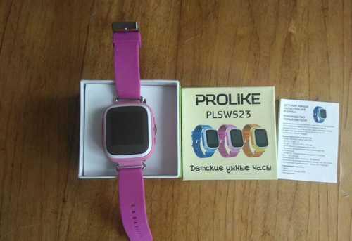Детские часы Prolike plsw523 с розовым ремешком