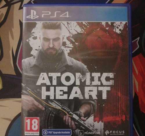 Atomic heart ps4 диск