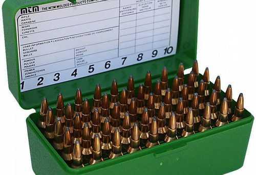 Бокс для патронов MTM 7.62х54, 300 WM на 50 ячеек