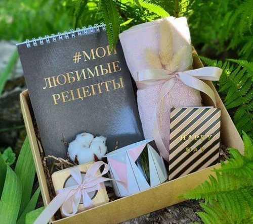 Подарочный бокс: блокнот для записи рецептов