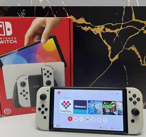 Nintendo switch oled прошитая чип