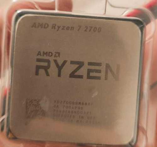 Процессор Ryzen 7 2700 (AM4, 8 ядер)