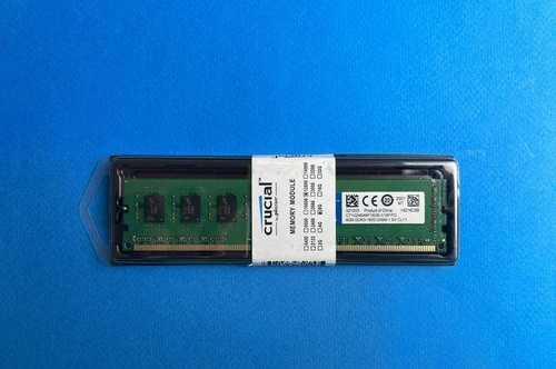 DDR3 8GB 1600 Mhz crucial dimm Новая с Гарантией