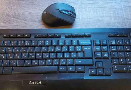 Беспроводная клавиатура и мышь (комплект) A4tech G