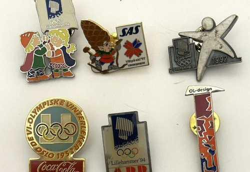 Значки из Норвегии олимпийские др знаки отличия