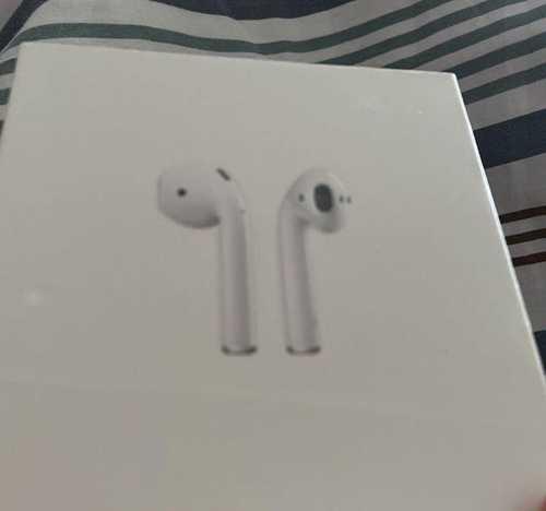 Беспроводные наушники apple airpods 2