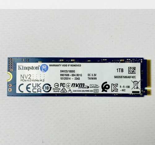 SSD Kingston 1TB NV2