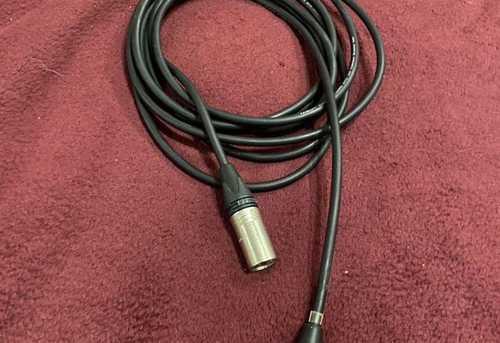 Микрофонный кабель Xlr 4м neutrik