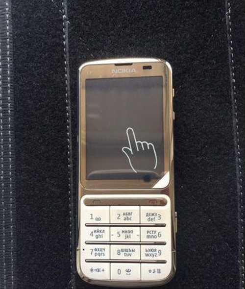 Телефон Nokia C3-01 Gold Edition