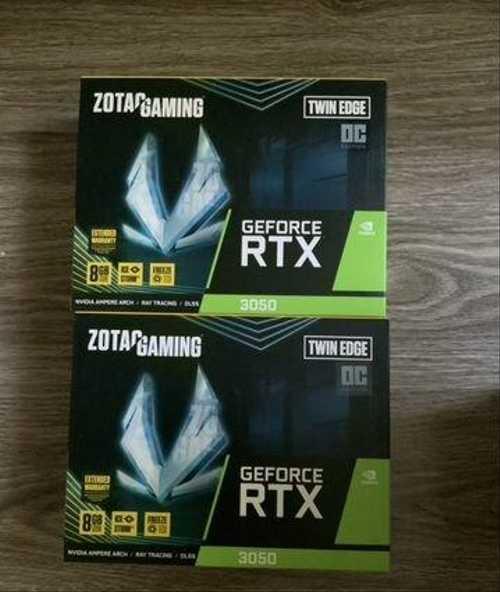 GeForce RTX 3050 LHR Zotac Twin Edge OC 8GB