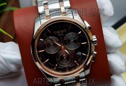 Шикарные классические мужские часы Tissot