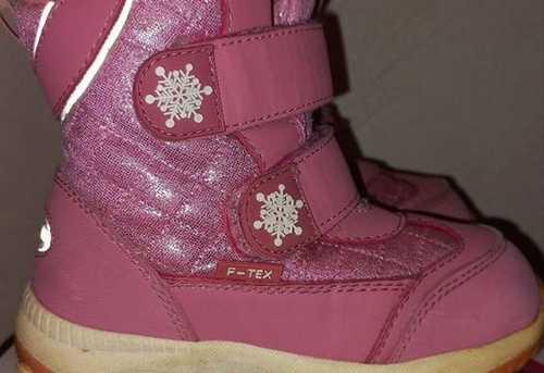 Ботинки зимние для девочки Flamingo, размер 27