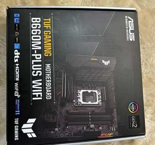 Материнская плата tuf gaming b 660 m-plus ddr 5