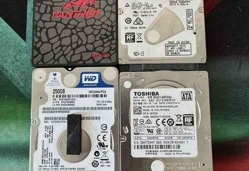 Жесткие диски и SSD