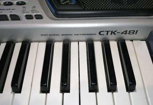 Синтезатор Casio ctk 481