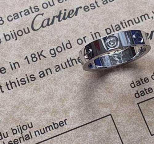 Обручальное кольцо Cartier Love, 1 бр. 0,22ct