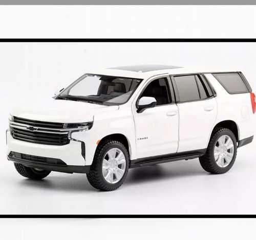 Модель 1/26 Chevrolet Tahoe 2021 (Белый)