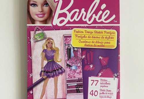 Раскраска/блокнот для рисования barbie