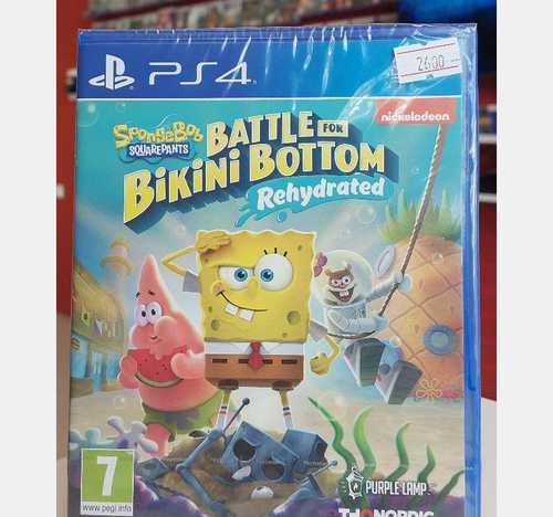 Spongebob squarepants battle for bikini bottom ps4