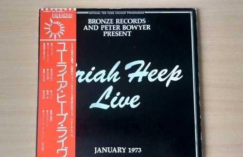 2LP Uriah Heep "Uriah Heep Live" Japan 1975