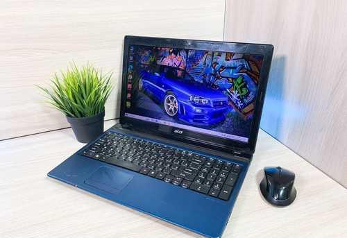 Ноутбук Acer Core i3/GeForce GT520M/SSD+HDD