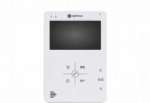 Монитор видеодомофон Optimus VM-4.0 (белый)